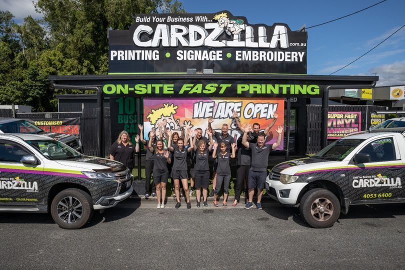 Welcome to Cardzilla • North Queensland's Print & Embroidery Specialists
