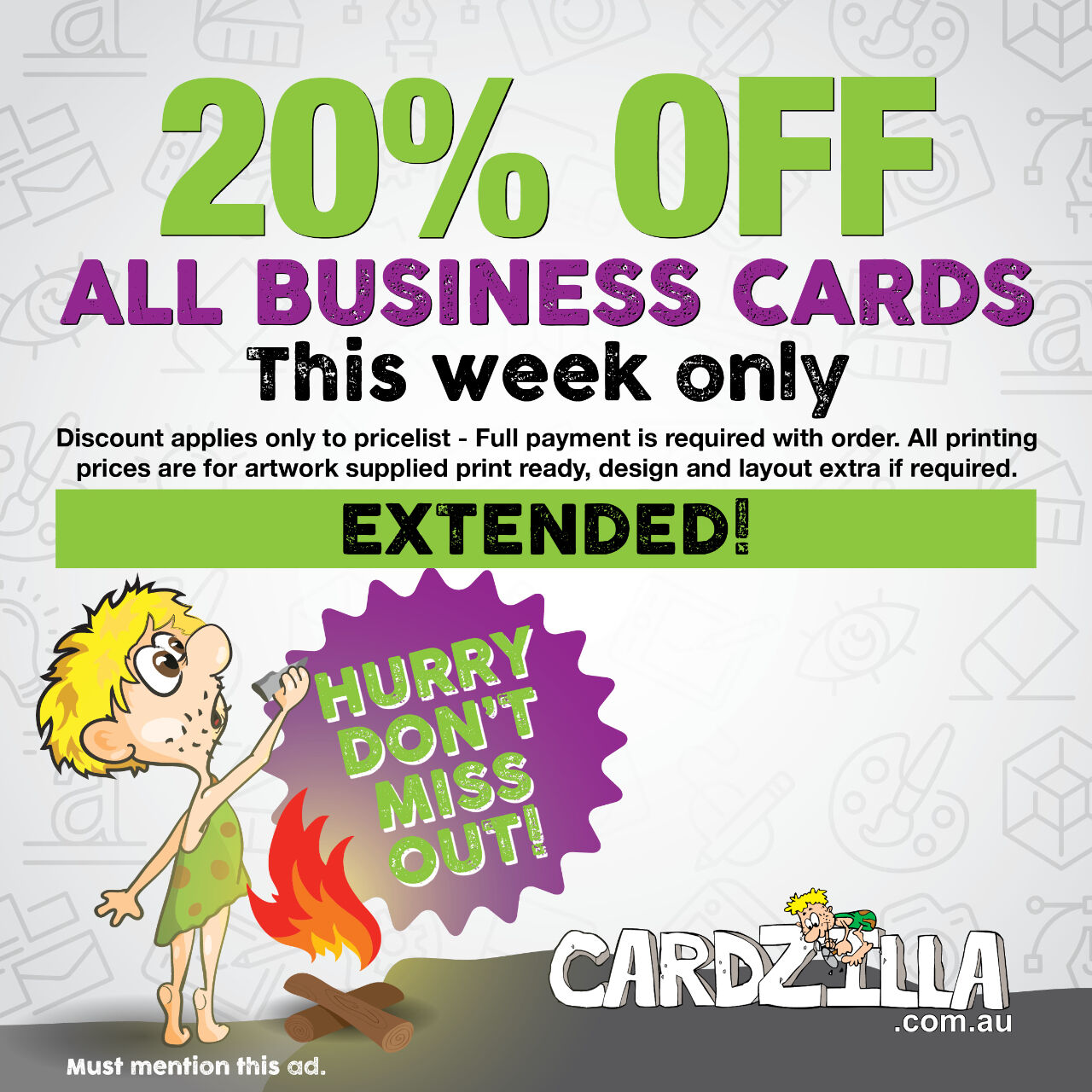 Welcome to Cardzilla • North Queensland's Print & Embroidery Specialists