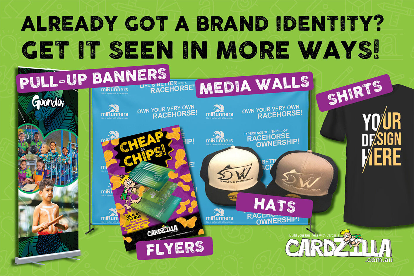 Welcome to Cardzilla • FNQ's Print & Embroidery Specialists