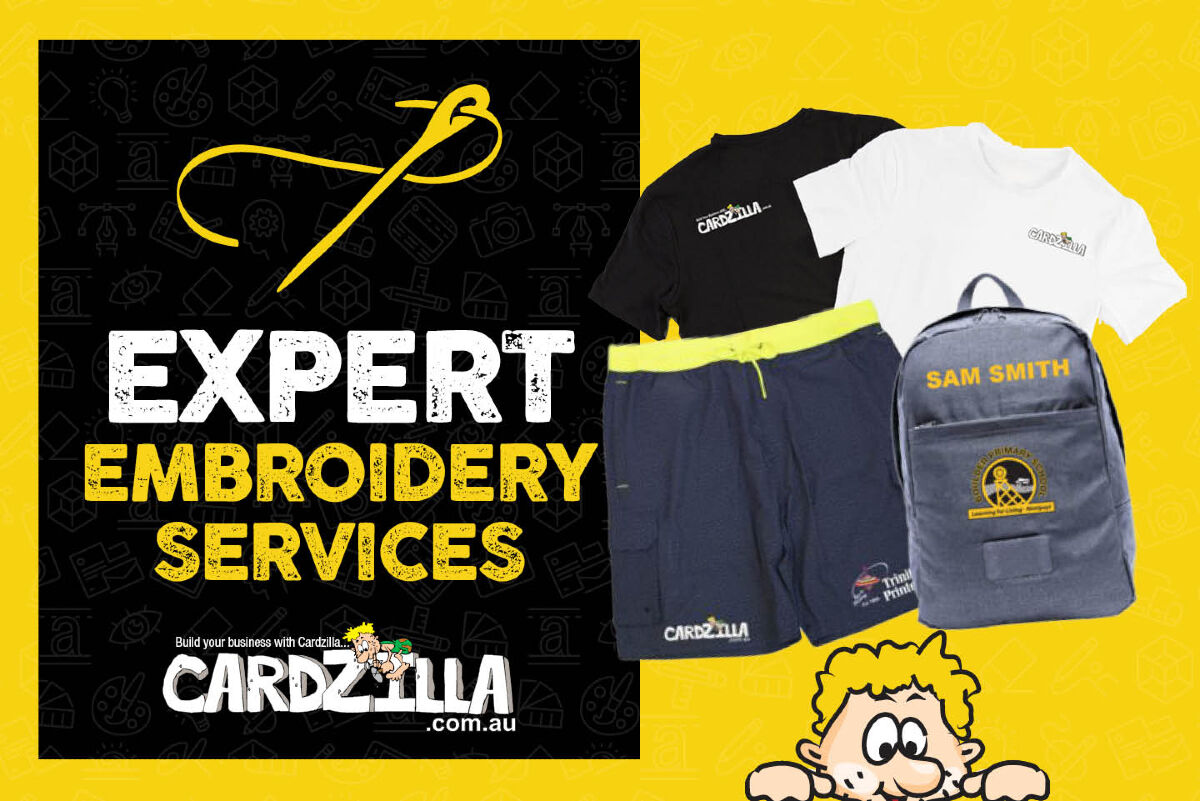 Welcome to Cardzilla • FNQ's Print & Embroidery Specialists