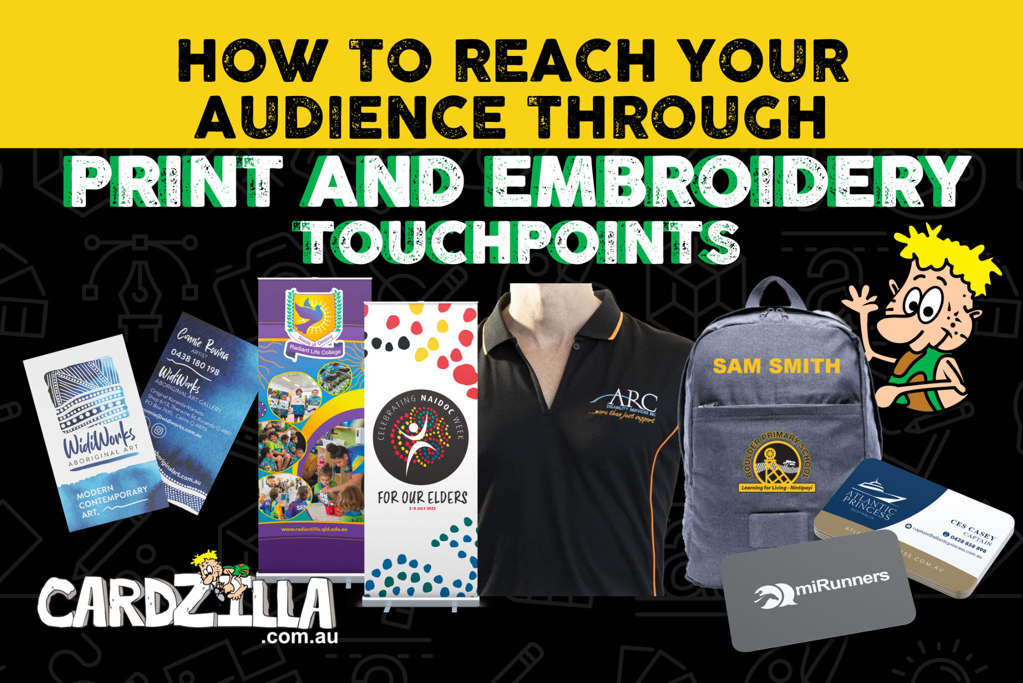 Welcome to Cardzilla • FNQ's Print & Embroidery Specialists